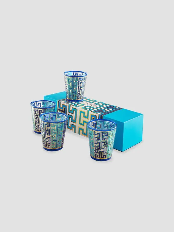 Jonathan Adler Madrid 4-piece Glass Set