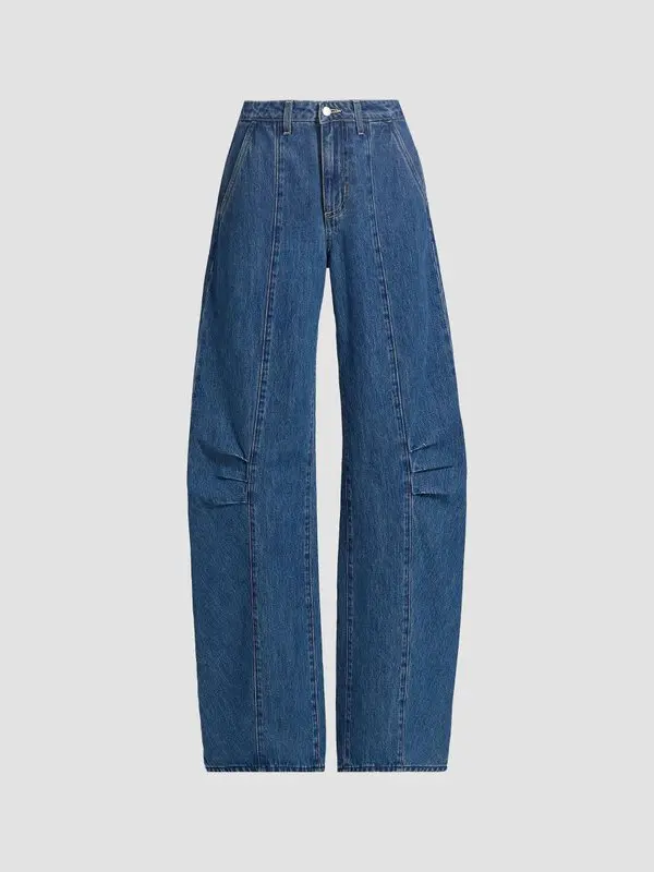 L'Agence Zara Rodeo Barrel-leg Jeans - Memphis