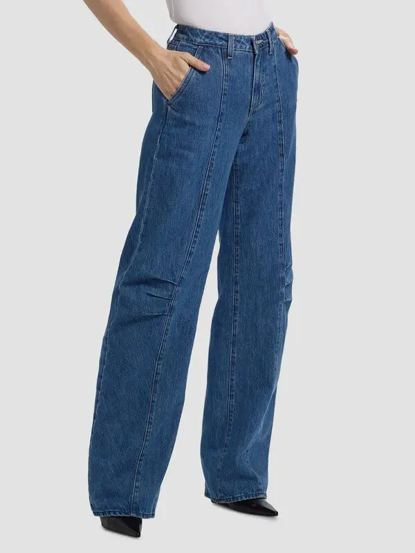 L'Agence Zara Rodeo Barrel-leg Jeans