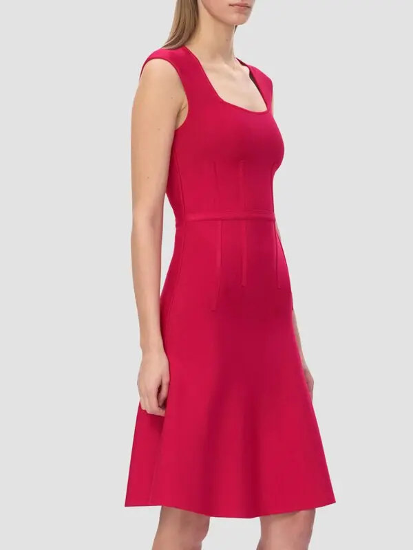 Herve Leger The Beatrice Knit Fit & Flare Midi-dress