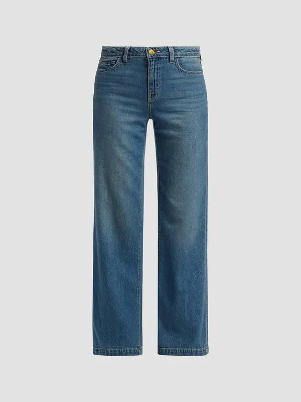 L'Agence Scottie High-rise Wide Leg Jeans