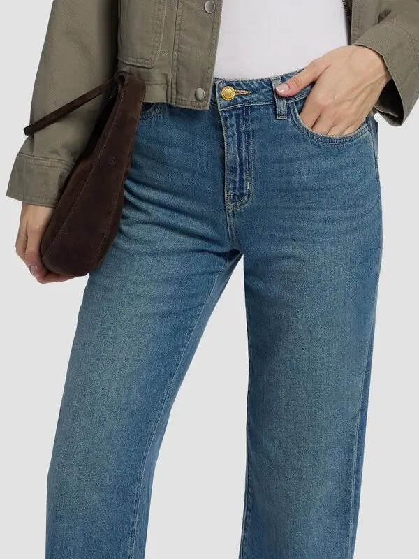 L'Agence Scottie High-rise Wide Leg Jeans
