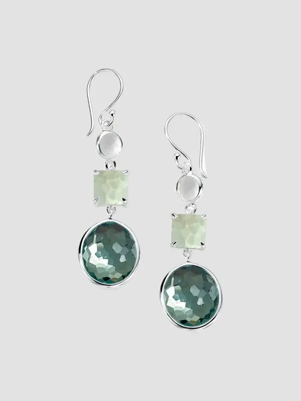 Ippolita Rock Candy Sterling Silver & Citrine Triple-drop Earrings