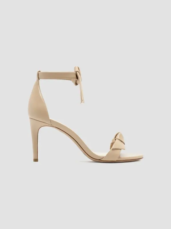 ALEXANDRE BIRMAN Clarita 75mm Bow Leather Sandals