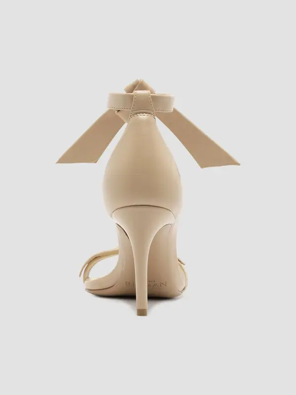 ALEXANDRE BIRMAN Clarita 75mm Bow Leather Sandals