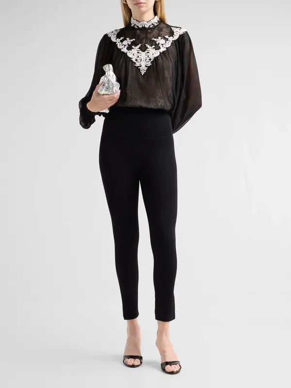 Kobi Halperin Teagan Lace-embroidered Blouse