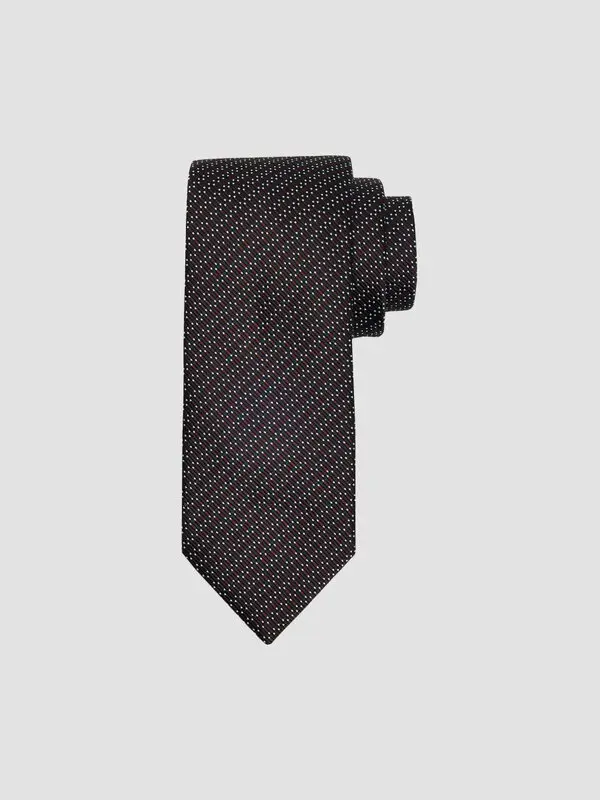 Brioni Geometric Jacquard Silk Tie