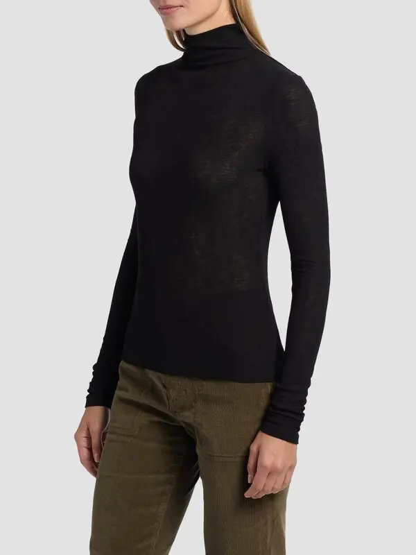 Veronica Beard Wyeth Fitted Turtleneck