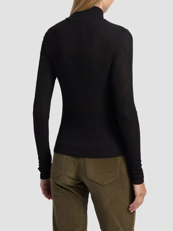 Veronica Beard Wyeth Fitted Turtleneck