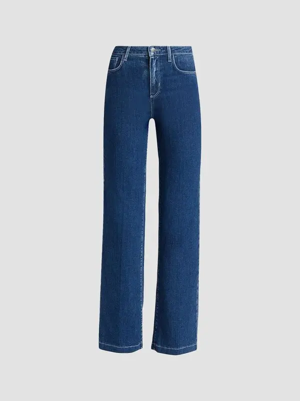 L'Agence Clayton High-rise Wide-leg Jeans - Lansing