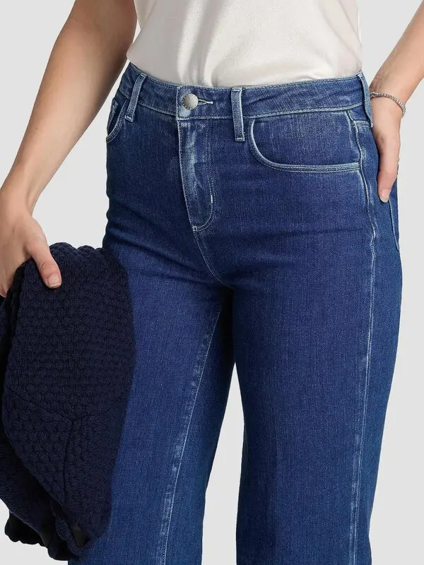 L'Agence Clayton High-rise Wide-leg Jeans - Lansing