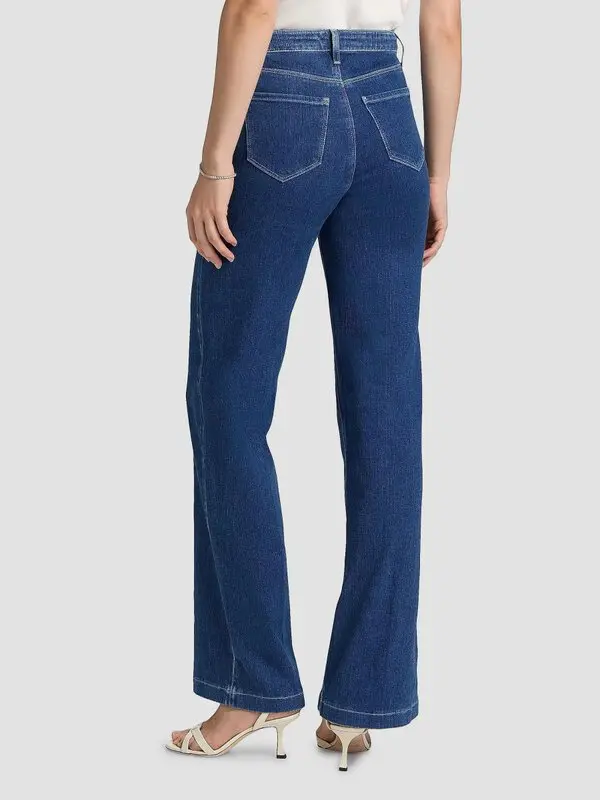 L'Agence Clayton High-rise Wide-leg Jeans - Lansing