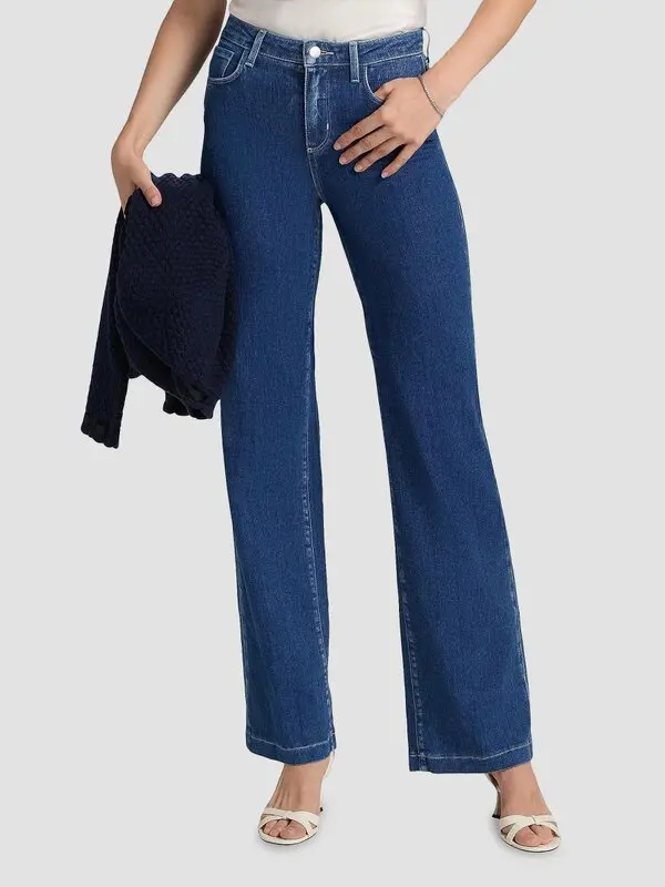 L'Agence Clayton High-rise Wide-leg Jeans - Lansing