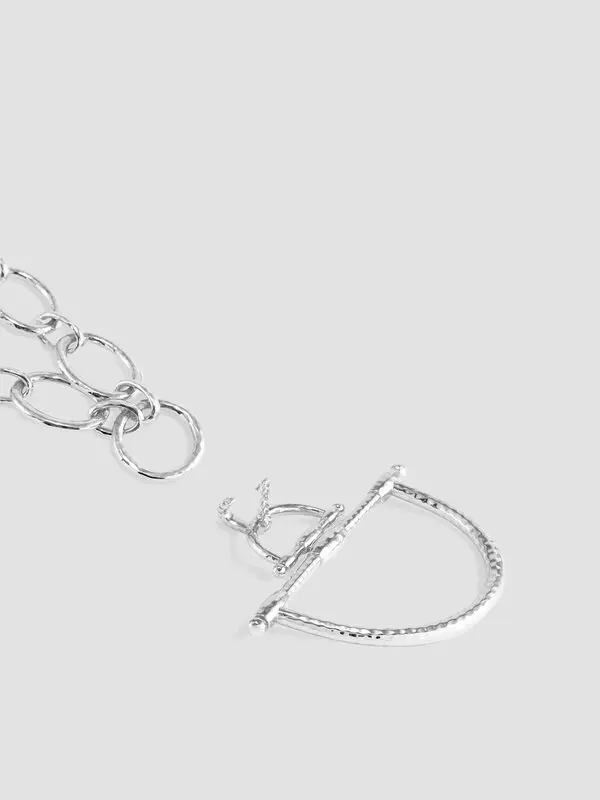 ANABEL ARAM Cheval -plated Horsebit Pendant - Sterling Silver