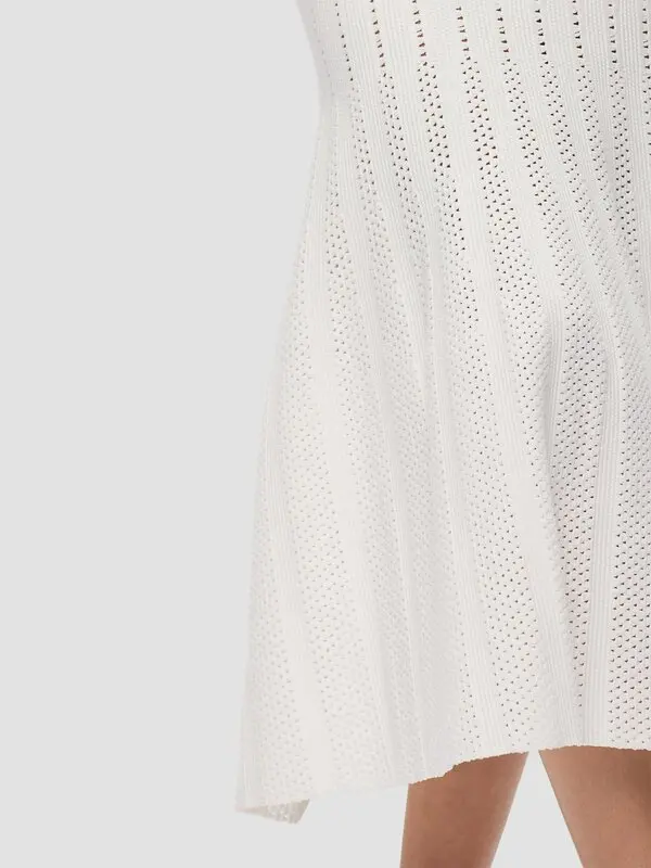 Herve Leger Adele Rib-knit Midi-dress