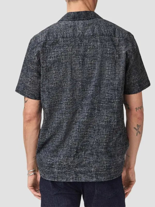 John Varvatos Malon Cotton Seersucker Shirt