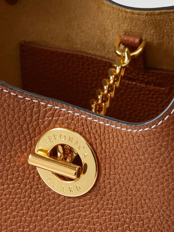 Veronica Beard Anchor Leather Bag - Hazelwood