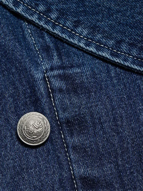 L'Agence Maddox Cropped Double-breasted Denim Jacket