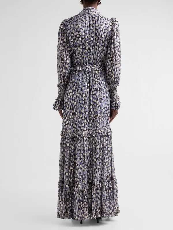 Kobi Halperin Dana Animal-print Maxi Dress