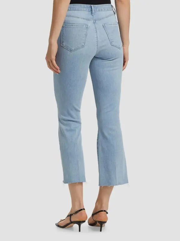 L'Agence Kendra Flared Crop Jeans