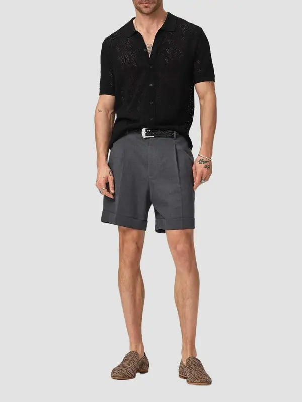 John Varvatos Emil Pointelle Sweater Shirt