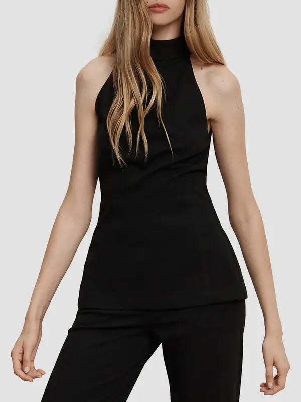 Veronica Beard Johanne Halterneck Top