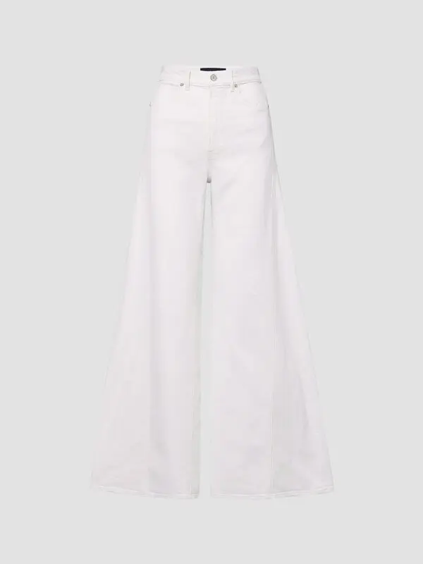 Veronica Beard Vicki Spliced Extra Wide-leg Jeans