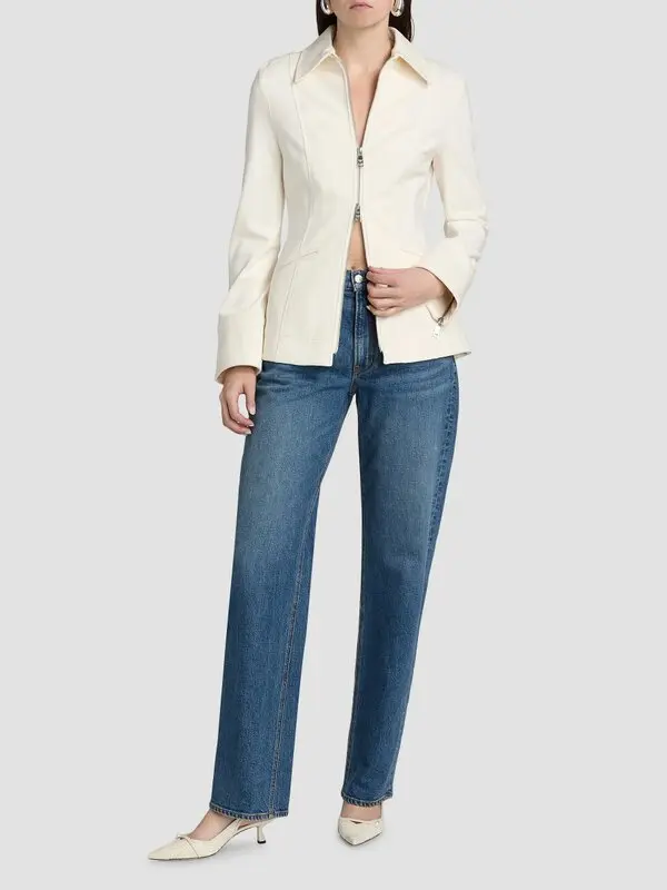 Veronica Beard Willis Two-way Zip Jacket