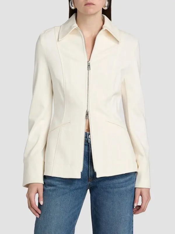 Veronica Beard Willis Two-way Zip Jacket