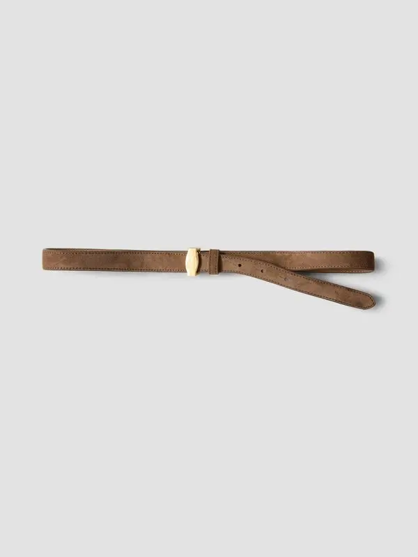 Veronica Beard Dash Suede Belt