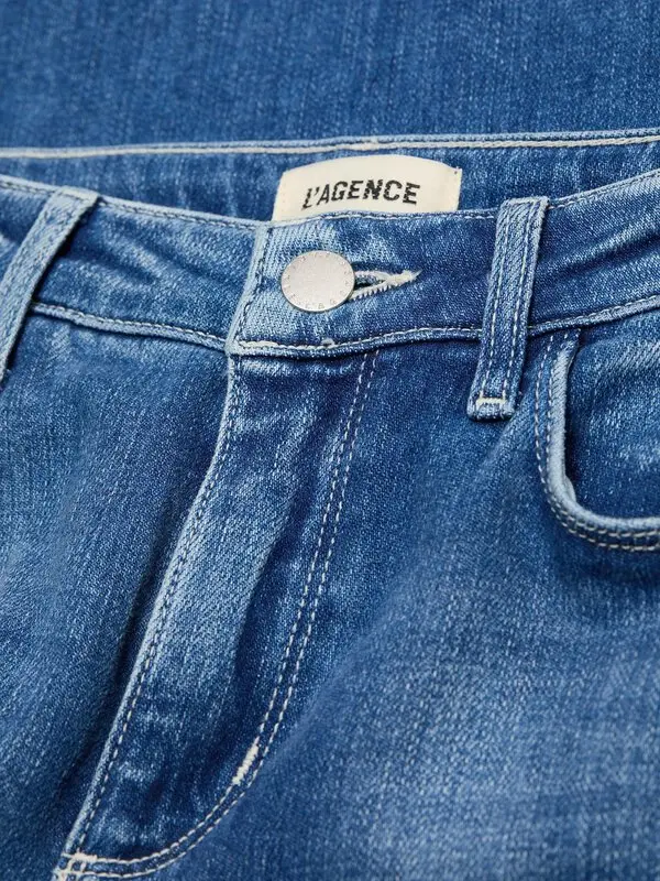 L'Agence Quincy High-rise Wide-leg Jeans - Castro