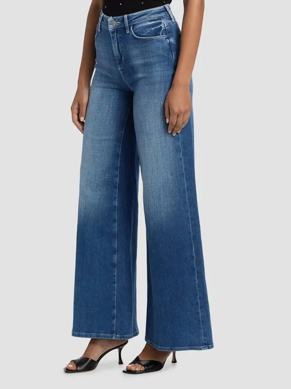 L'Agence Quincy High-rise Wide-leg Jeans - Castro