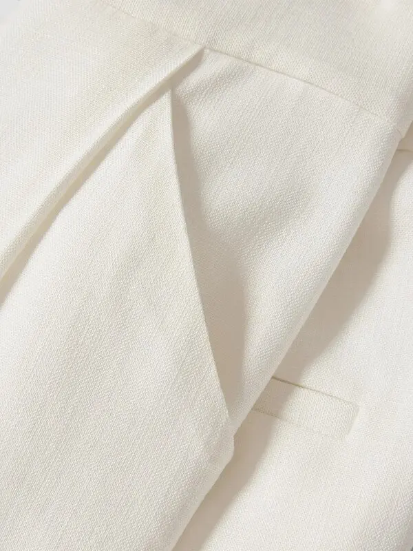 Veronica Beard Marbeau Pleated Shorts - Dove