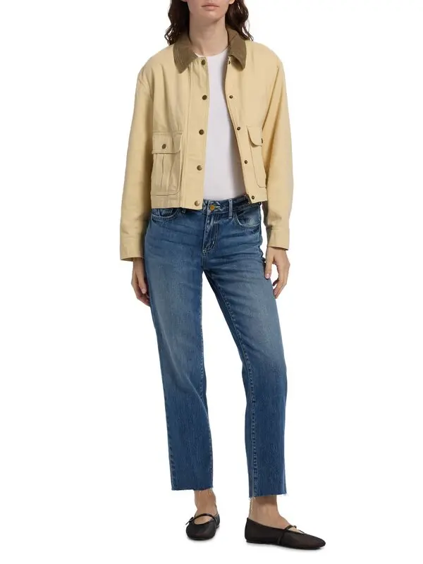 L'Agence Milana Stovepipe Straight-leg Jeans