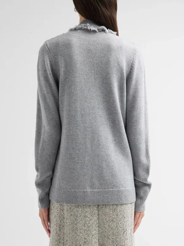 UNGARO Trina Tweed Cardigan