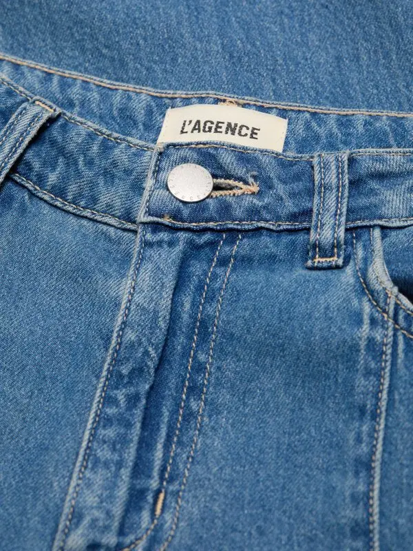 L'Agence Sandy High-rise Wide-leg Jeans