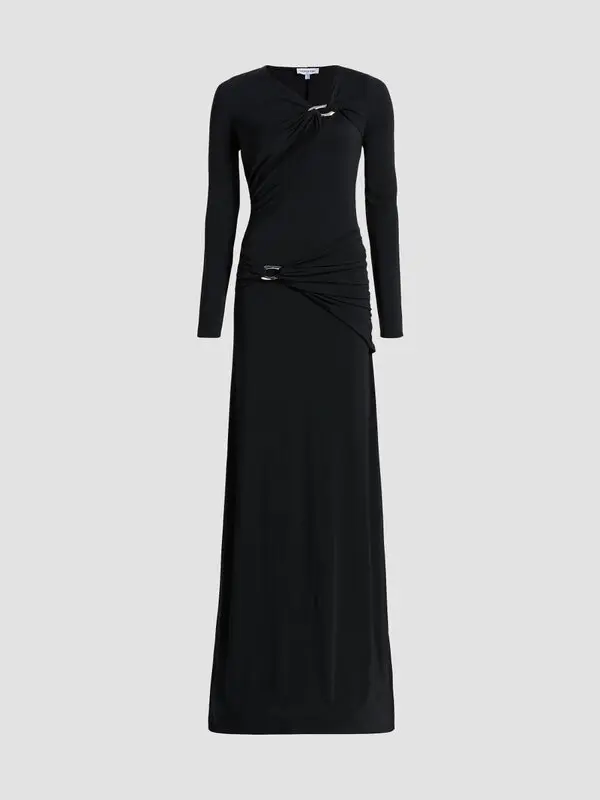 Veronica Beard Viela Gathered Maxi Dress