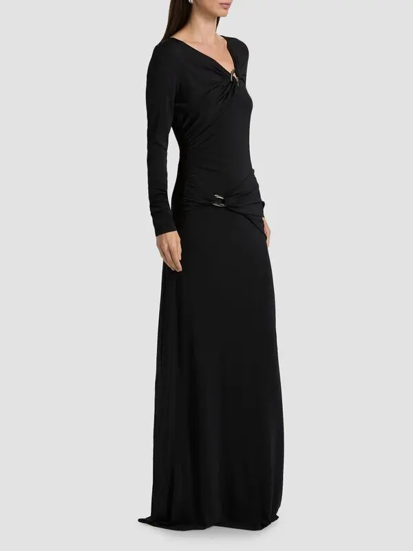 Veronica Beard Viela Gathered Maxi Dress