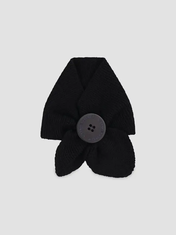 CHARLES JEFFREY Cyclops Wool-blend Scarf - Black