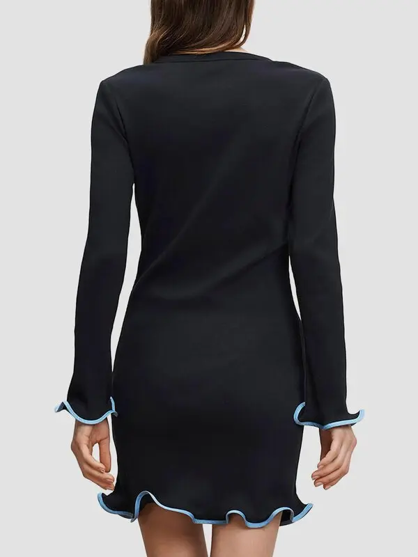 Veronica Beard Baranova Stretch-cotton Minidress