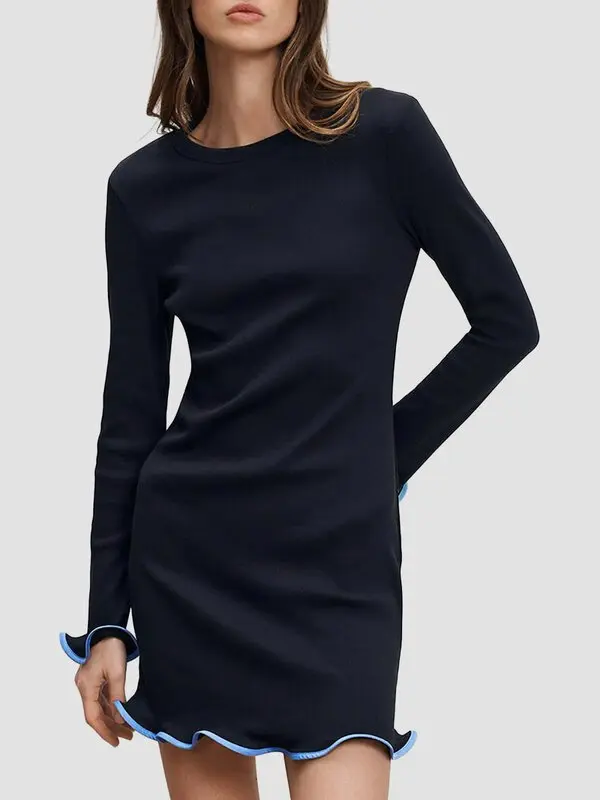 Veronica Beard Baranova Stretch-cotton Minidress