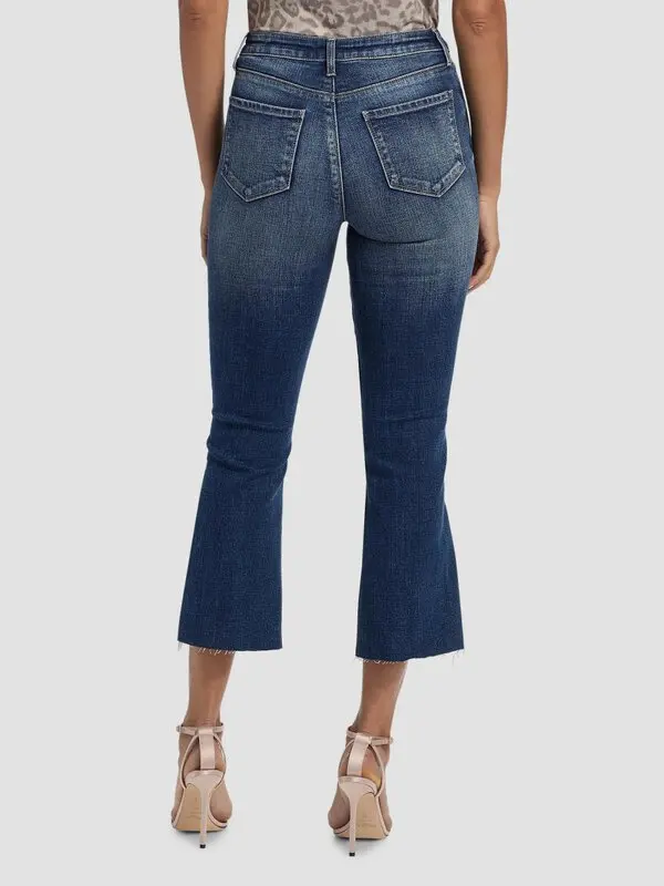 L'Agence Kendra High-rise Flared Crop Jeans
