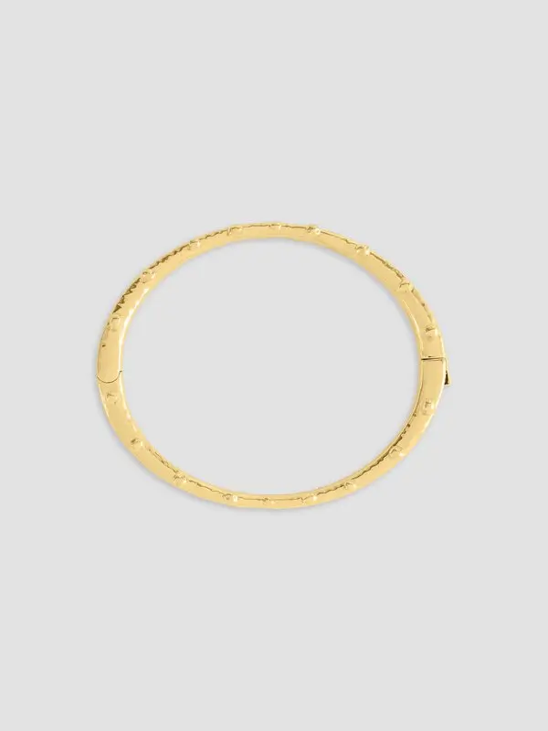 ANABEL ARAM Milos 18k--plated Studded Bangle