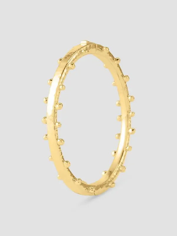 ANABEL ARAM Milos 18k--plated Studded Bangle