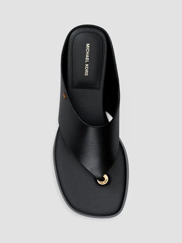 Michael Kors Alster Leather Sandals
