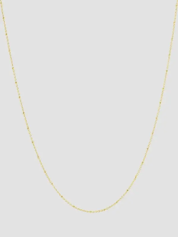 ANABEL ARAM 18k--plated Beaded Chain Necklace
