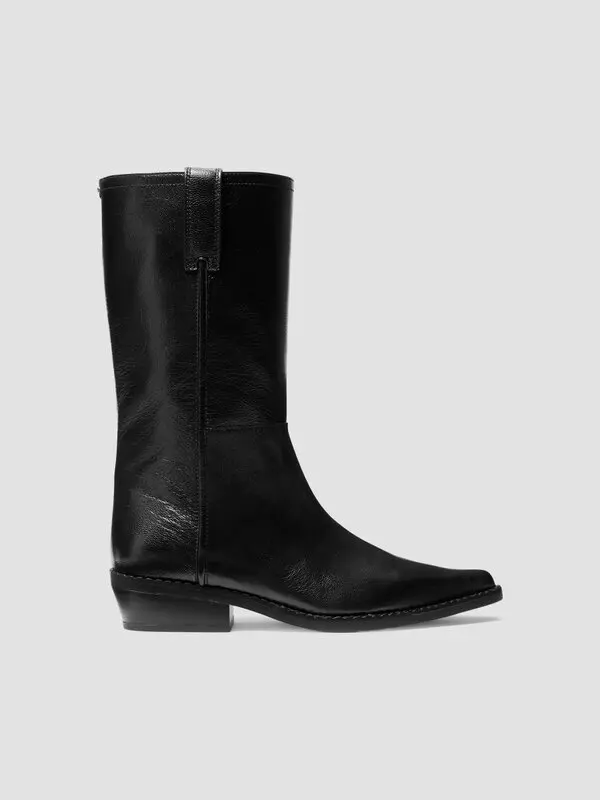 Michael Kors Farren 40mm Leather Boots
