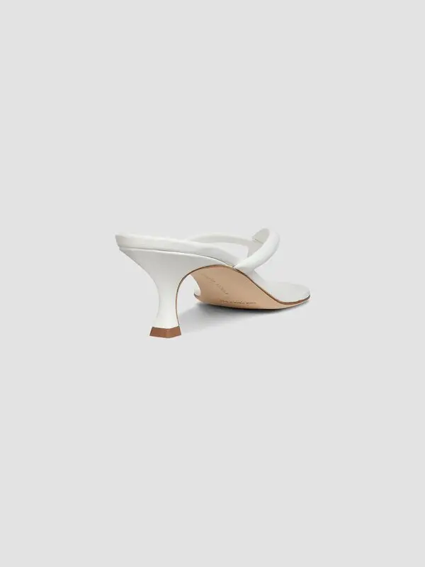 Manolo Blahnik Paterno 50mm Leather Sandals