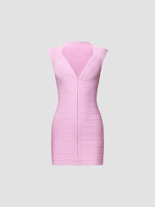 Herve Leger 40th Anniversary The Red Carpet Minidress - Aster