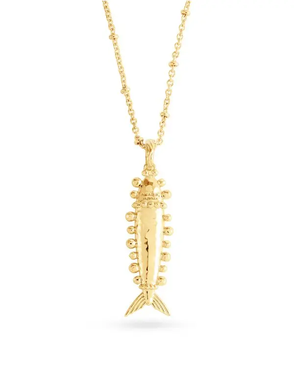 ANABEL ARAM Milos 18k-gold-plated & Enamel Medium Fish Charm